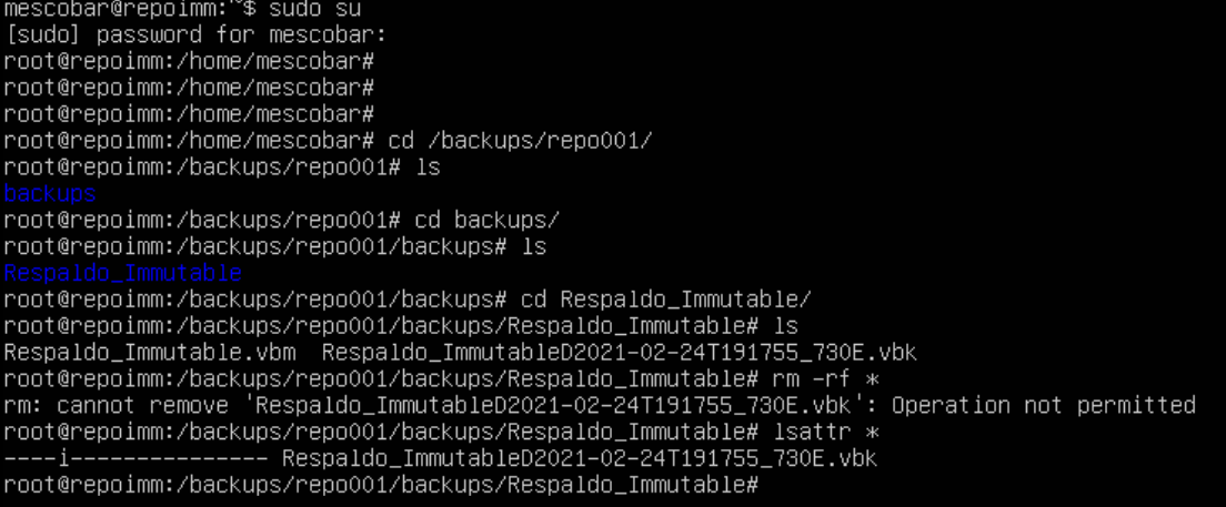 Veeam Hardened (Immutable) Repository - 24xSiempre - Respaldos Inmutables